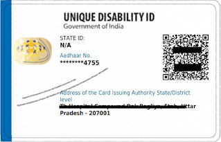 Unique Disability Id Card Download PDF 2024 UDID Lost Card Download 2024