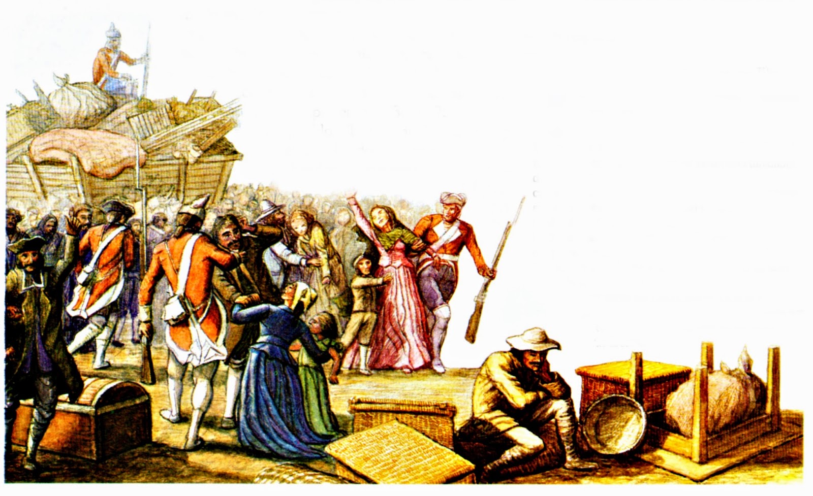 Norteamérica en la época colonial 1675 - 1791