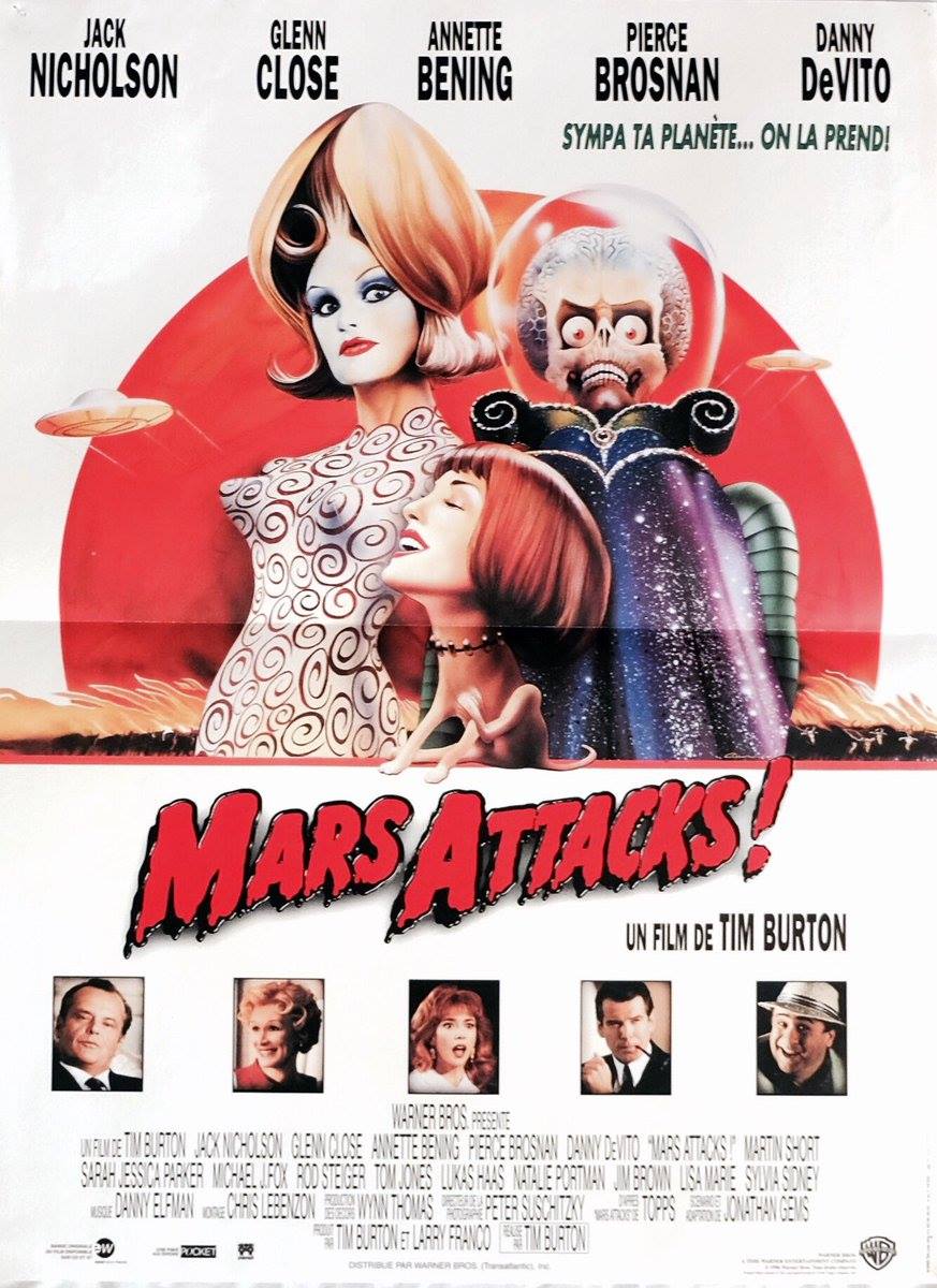 Hace 24 años que se estrenó la genial película 'Mars Attacks!' | Long Play 80
