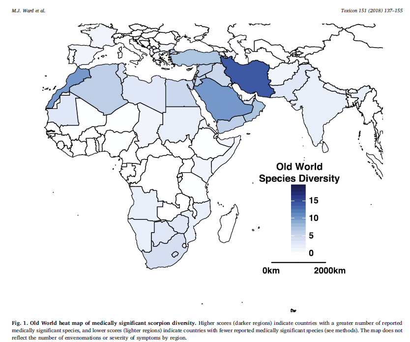 The Scorpion Files Newsblog: A global review of medically important ...