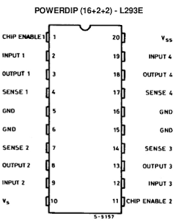 Contrôle Moteur DC via L293E - MCHobby - Le Blog