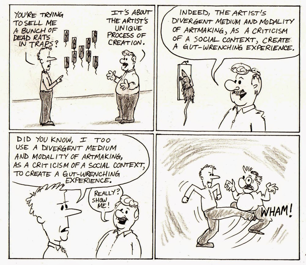 21st Century Artist: Doodle of the Day - The Postmodern Genius