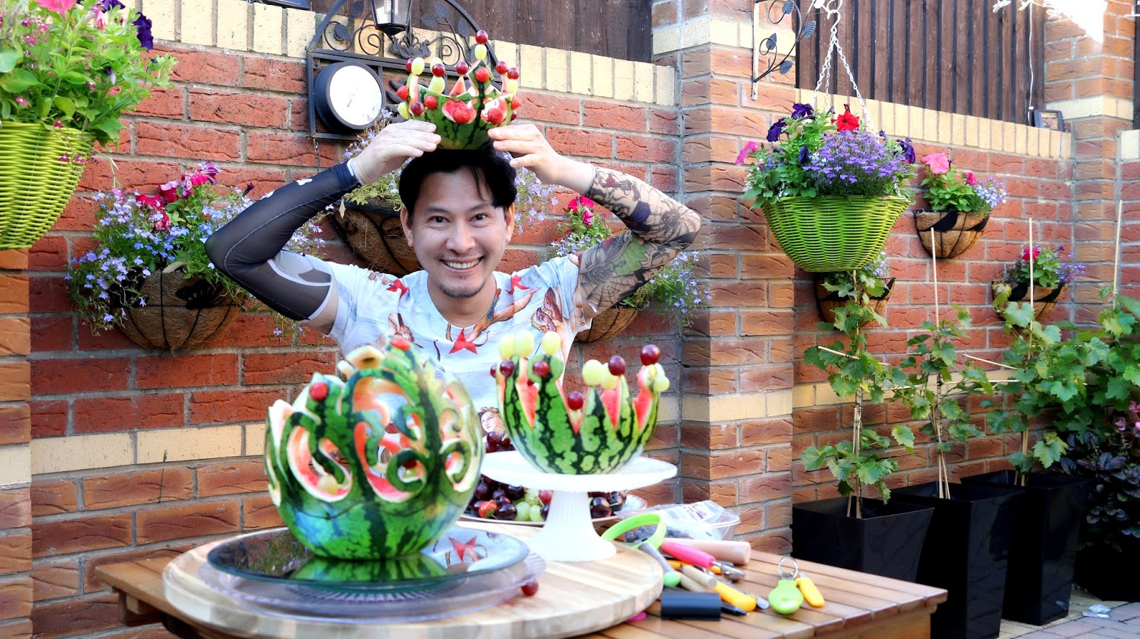 ItalyPaul - Art In Fruit & Vegetable Carving Lessons: How To Make ...