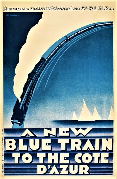 The Passing Tramp: Red, Hot and Blue: The Mystery of the Blue Train ...