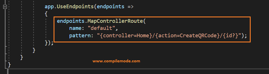 Generate QR Code To Open URL Using ASP.NET Core MVC