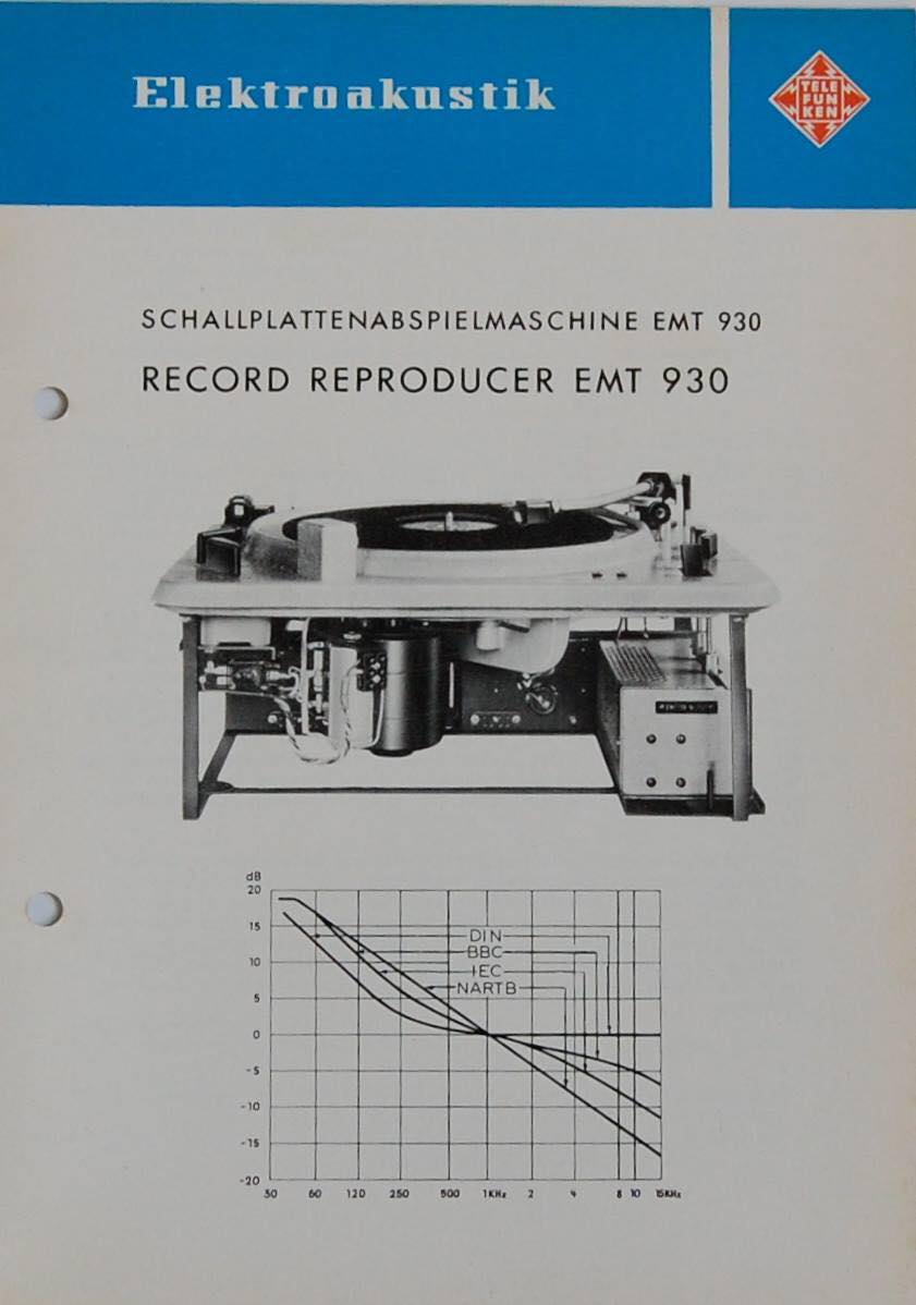 EMT 927/930 – M & S | Ultimate High-Fidelity