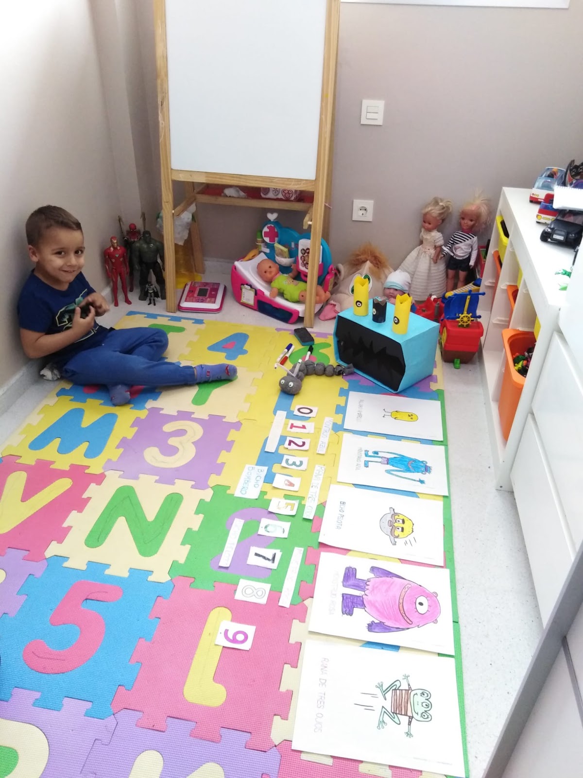 La magia de infantil: CUENTO:"MONSTRUO ROSA". Olga De Dios