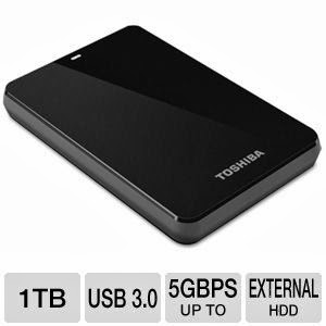 Harga Hardisk Eksternal 1 Tera / TB Merek Toshiba, WD, Seagate