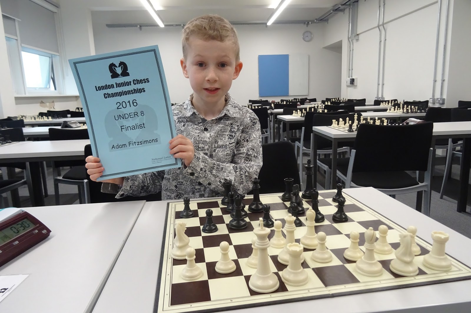 Children's Chess Northern Ireland: London Junior Chess Championships 2016