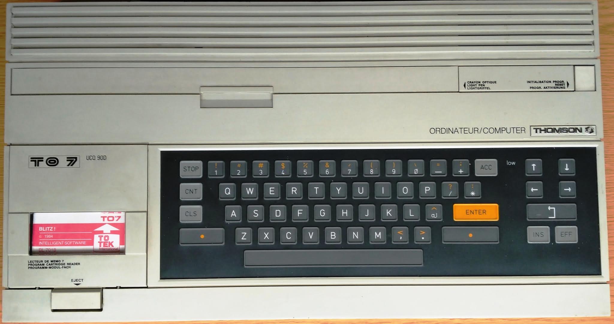 Retro Ordenadores Orty: Ordenadores Thomson y Olivetti PC128 (TO7, TO7 ...