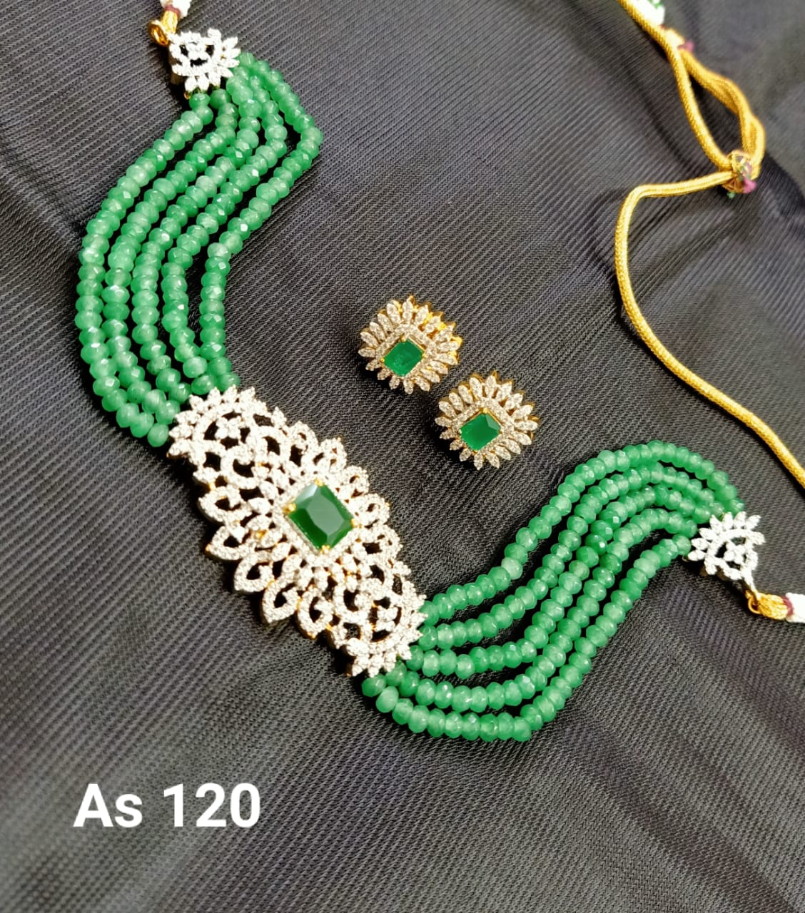 AD Chocker Beads Most Selling Collection - Indian Jewelry Designs