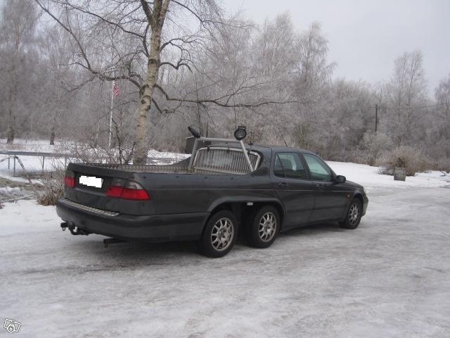 Another Saab truck conversion, this time from a classic 9000 : r/saab