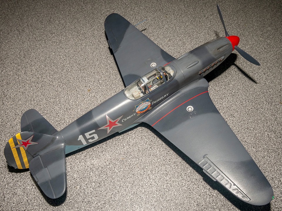 Yakovlev Yak-3 in 1/32 built by Richard Nuttall