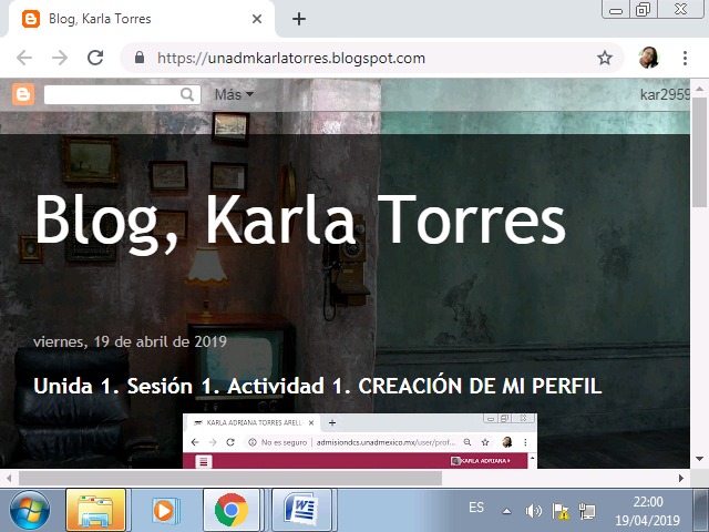 Blog, Karla Torres