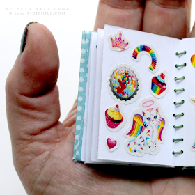 Pixie Hill: Mini Retro Sticker Album