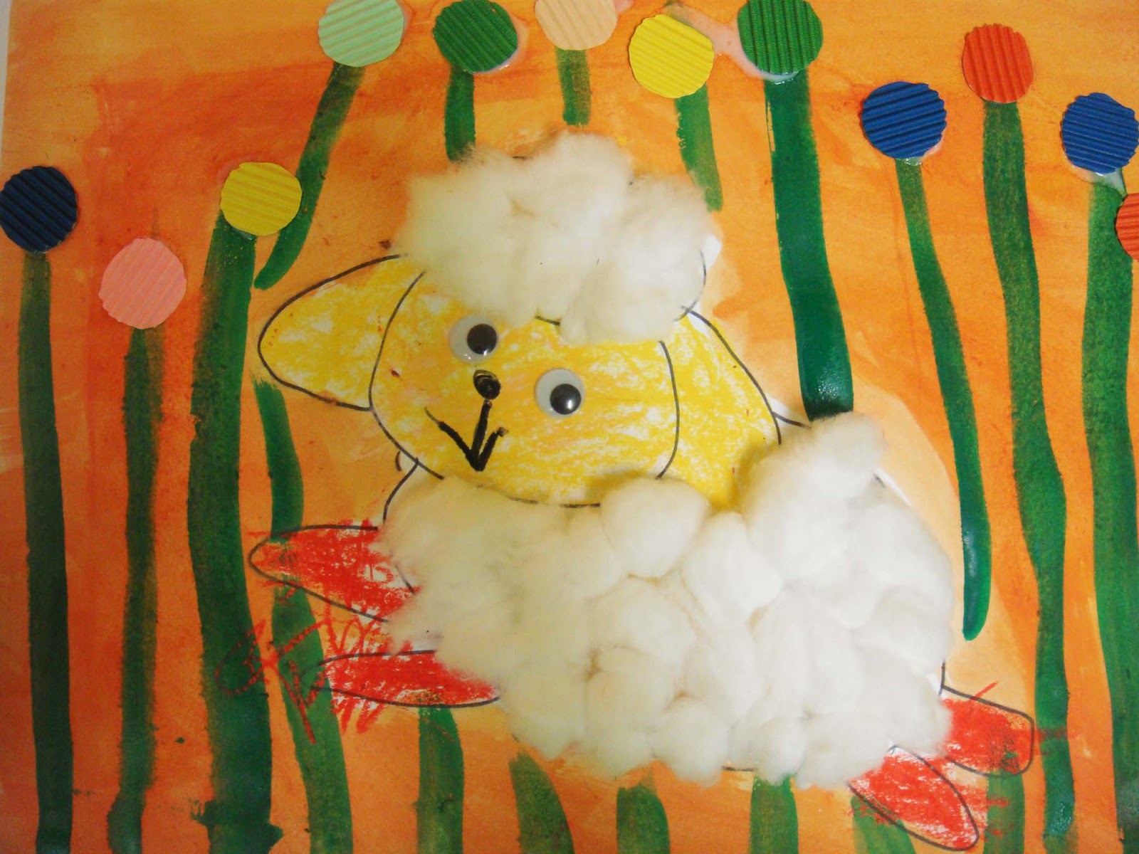Kids' Art: Sheep 2
