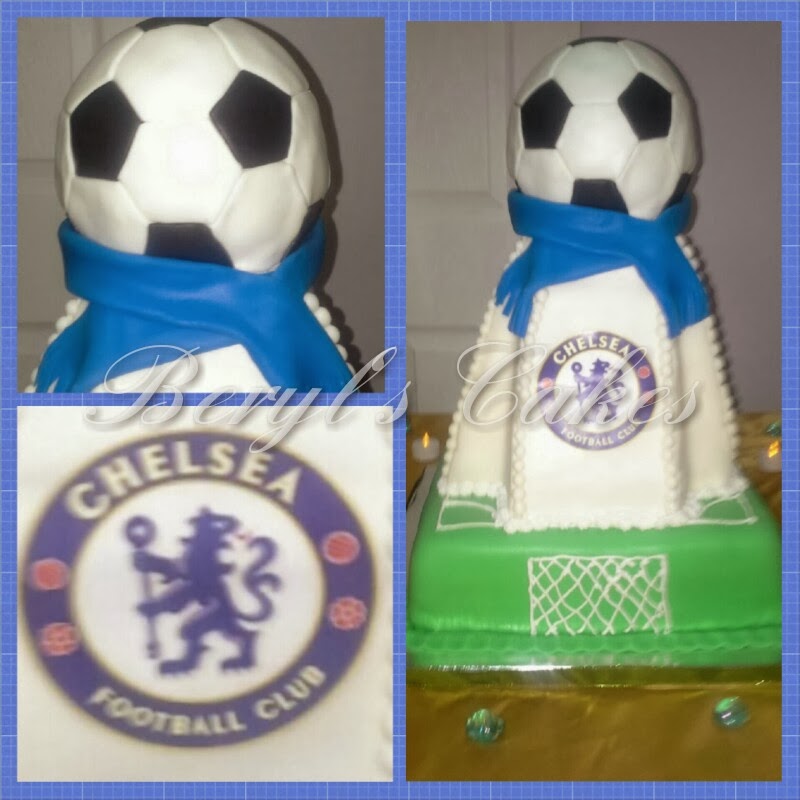 Beryl's Cakes: Chelsea Football Club Cake