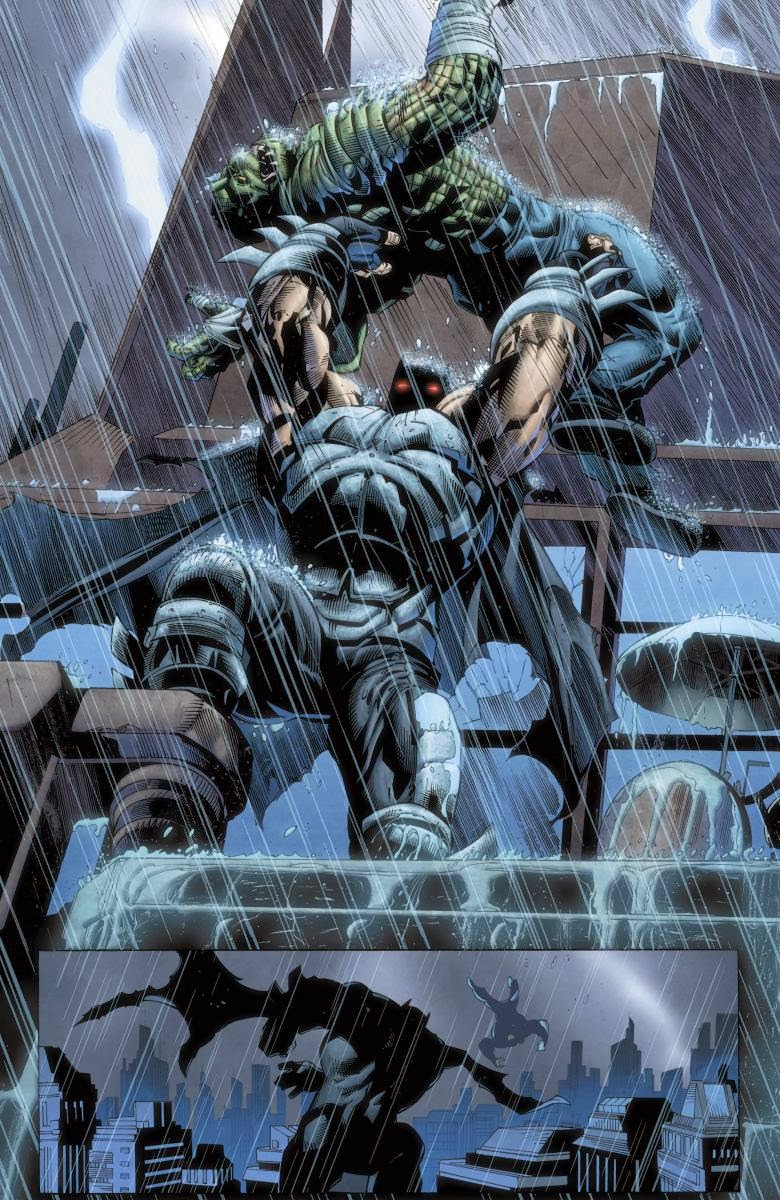The Crusader's Realm: Forever Evil: Bane Rules Gotham as Bat-Bane ...