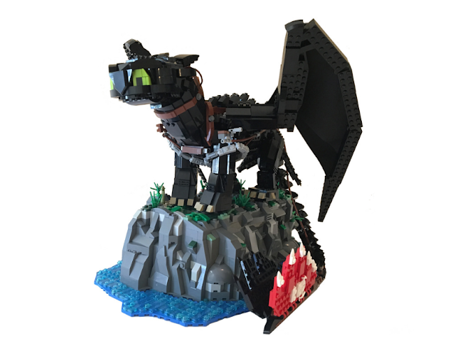 AnJ's Brick Blog: Moc Monday: Toothless