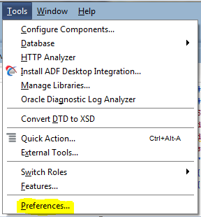 The Cool Fox: Change look and feel of Oracle JDeveloper to Windows