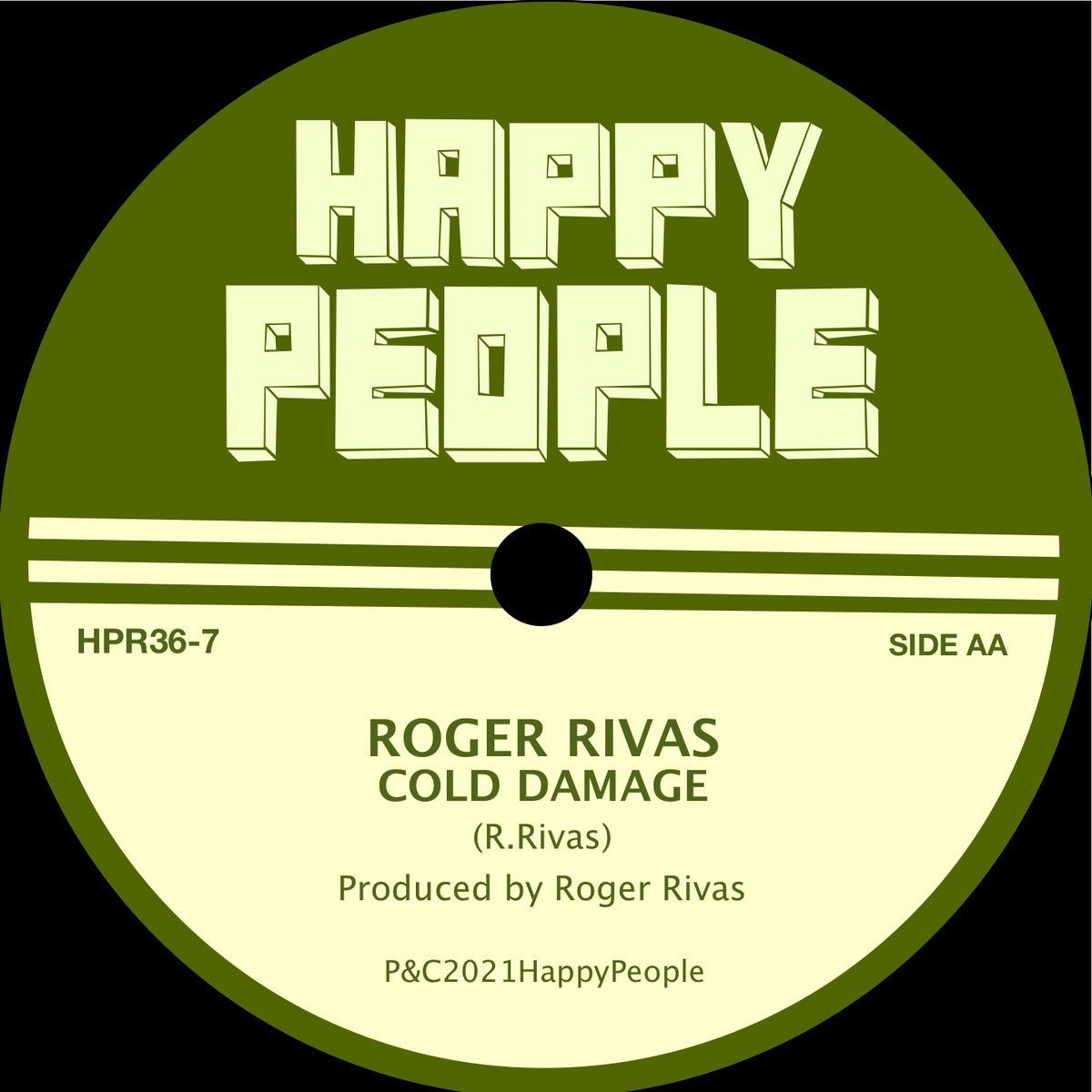 ROGER RIVAS - Hevier Rock b/w Cold Damage (2021) | Your Musical Doctor ...