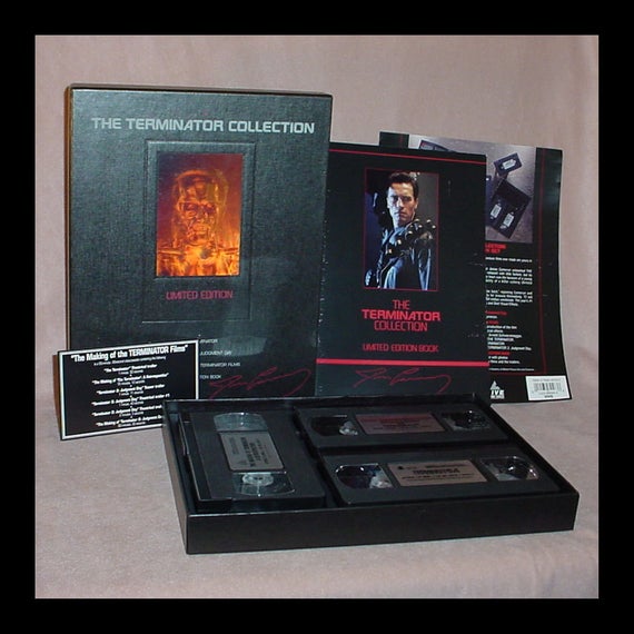 Vintage Collectibles: Terminator Collection VHS set