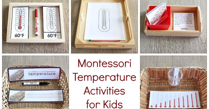 Montessori Temperature Activities for Kids with Free Printables - Every ...