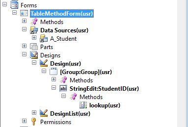 How to Create Custom Lookup Using table Method in AX 2012 - D365 F&O ...