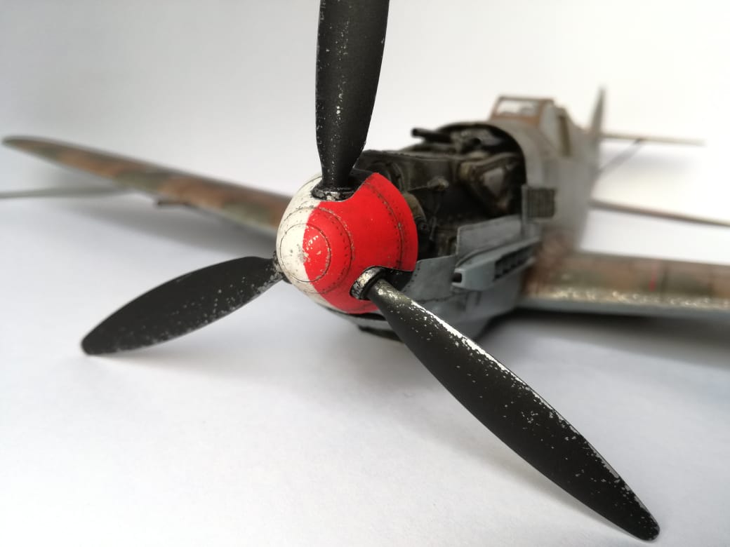 Bf 109 E4 trop Trumpeter 1/32 - Works in Progress - Large Scale Planes