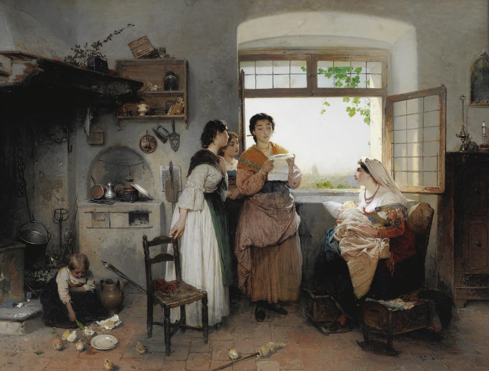 Gerolamo Induno (1825-1890) | History / Genre painter | Tutt'Art ...