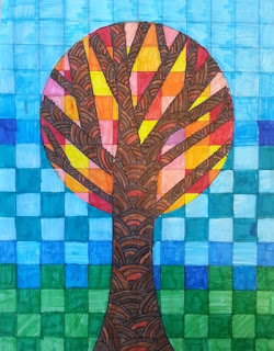 a faithful attempt: Circle Grid Trees