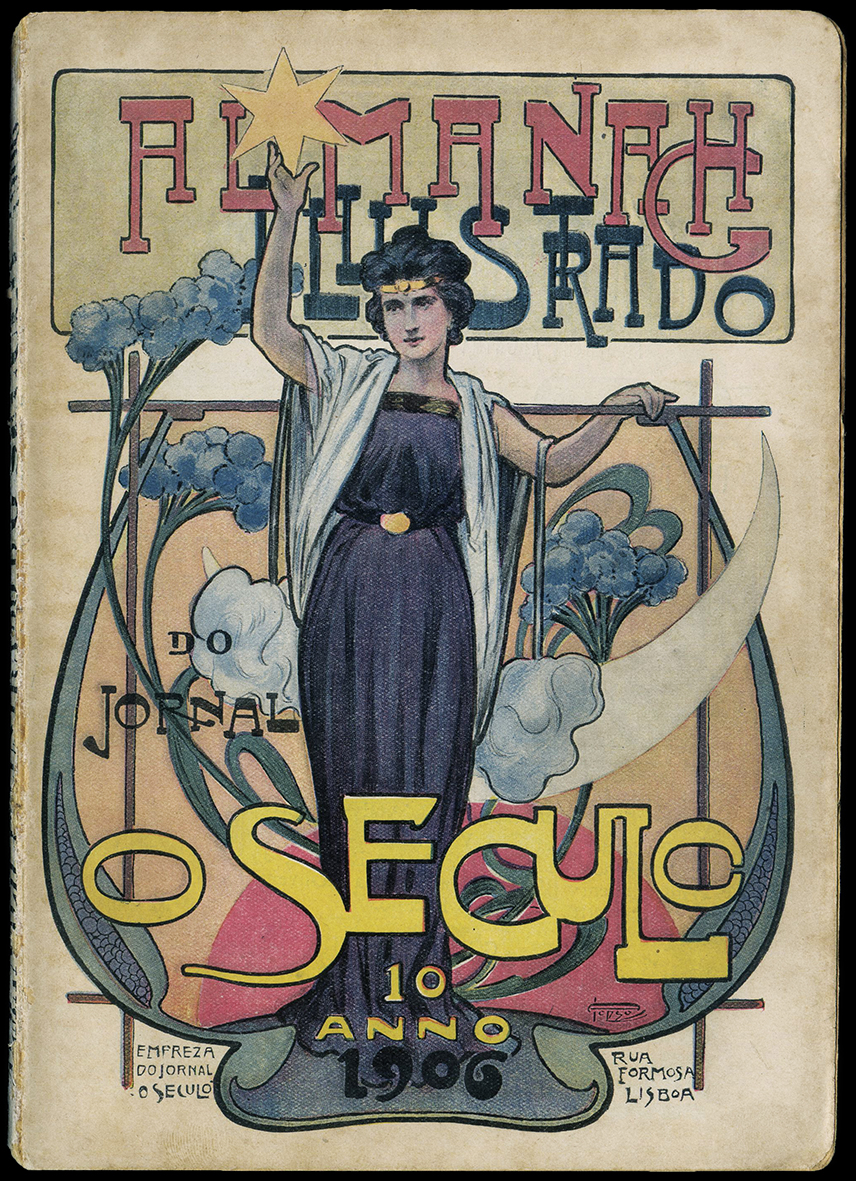 frenesi loja: Almanach Illustrado do Jornal O Seculo para 1906
