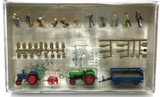 Preiser Super Set 13008 Seri Pemanen Kentang dan Aksesorisnya yang ...