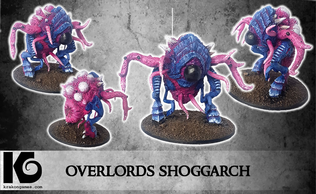 Wargame News and Terrain: Krakon Games: New Alien Overlords Released!
