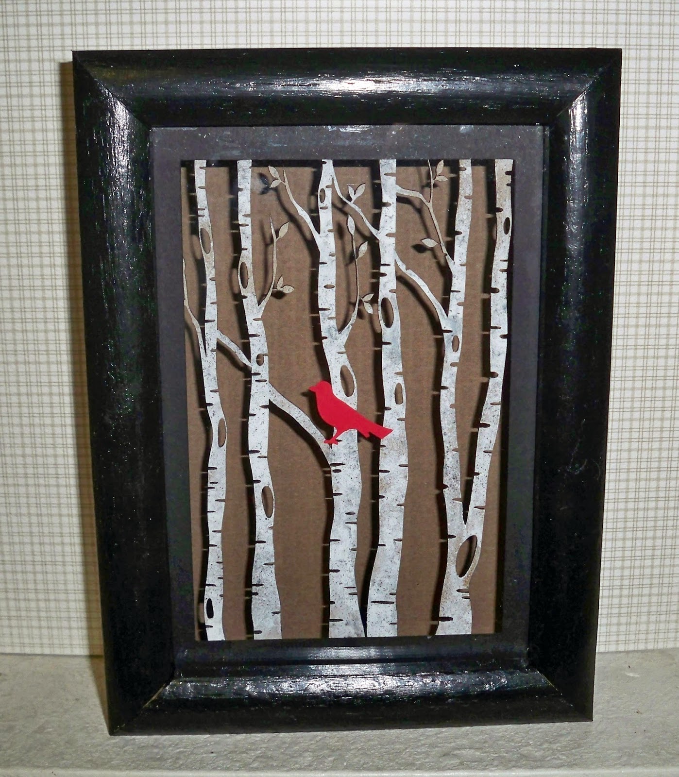 Tree Art Shadow Box at Clara Moran blog