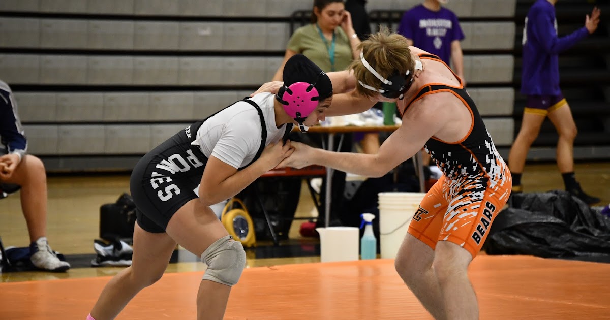 Men Wrestling Women: Tough fight by well matched wrestlers