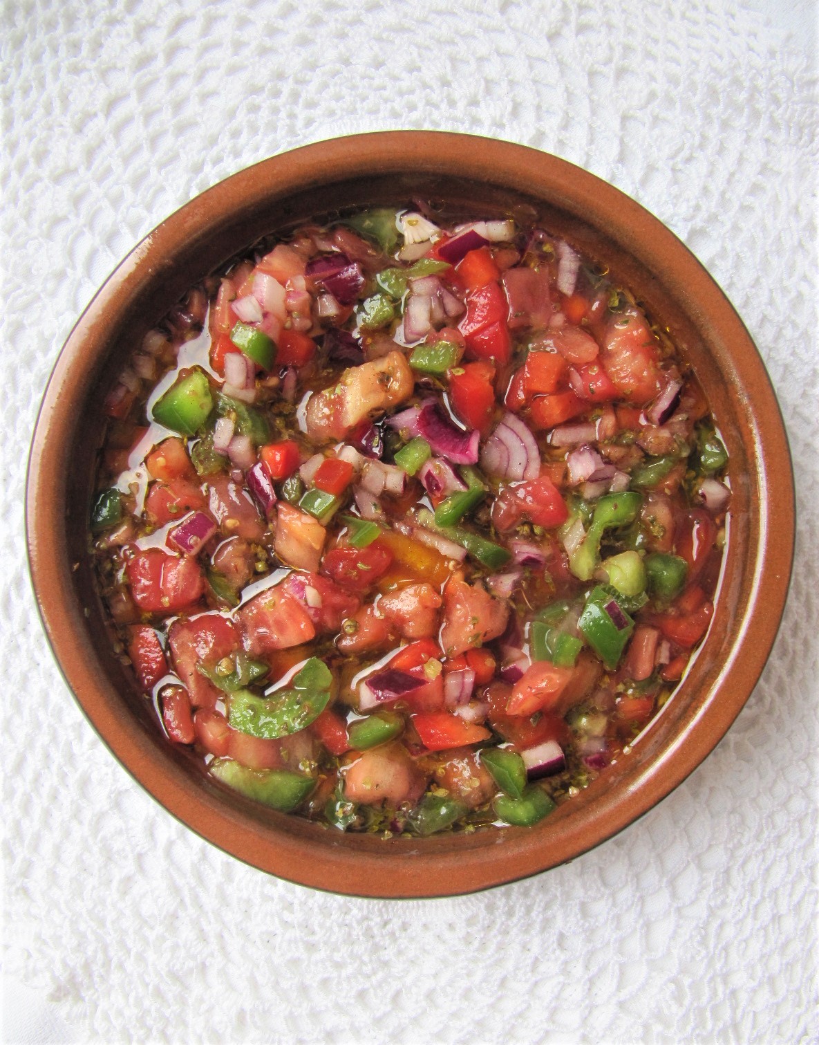La cuisine d'ici et d'ISCA: Salsa criolla (sauce créole argentine)
