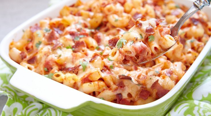 Macarrones con Jamón y Queso - Mi Cocina Recetas