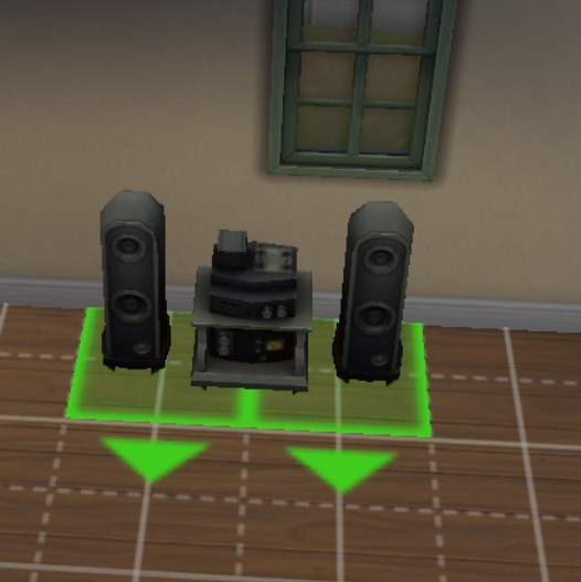 TheNinthWaveSims: The Sims 4 - Buyable Rock Of Ages Retro Stereo