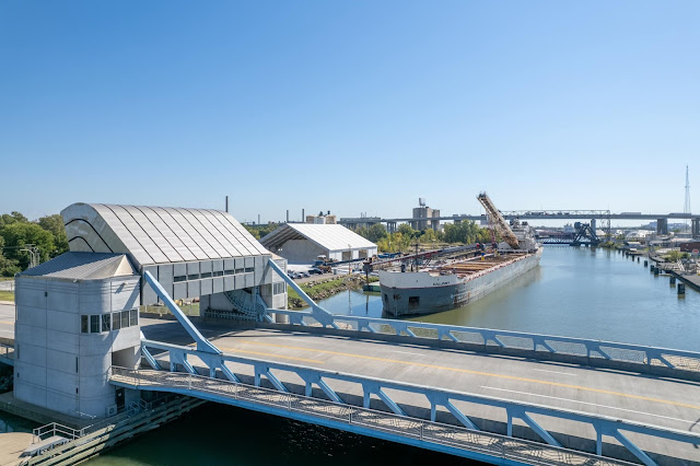 Industrial History: 1891+1921+1926+2015 M-85 Fort Street Bridge over ...