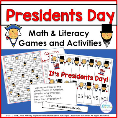 Primary Inspiration: Presidents' Day... and a Freebie!