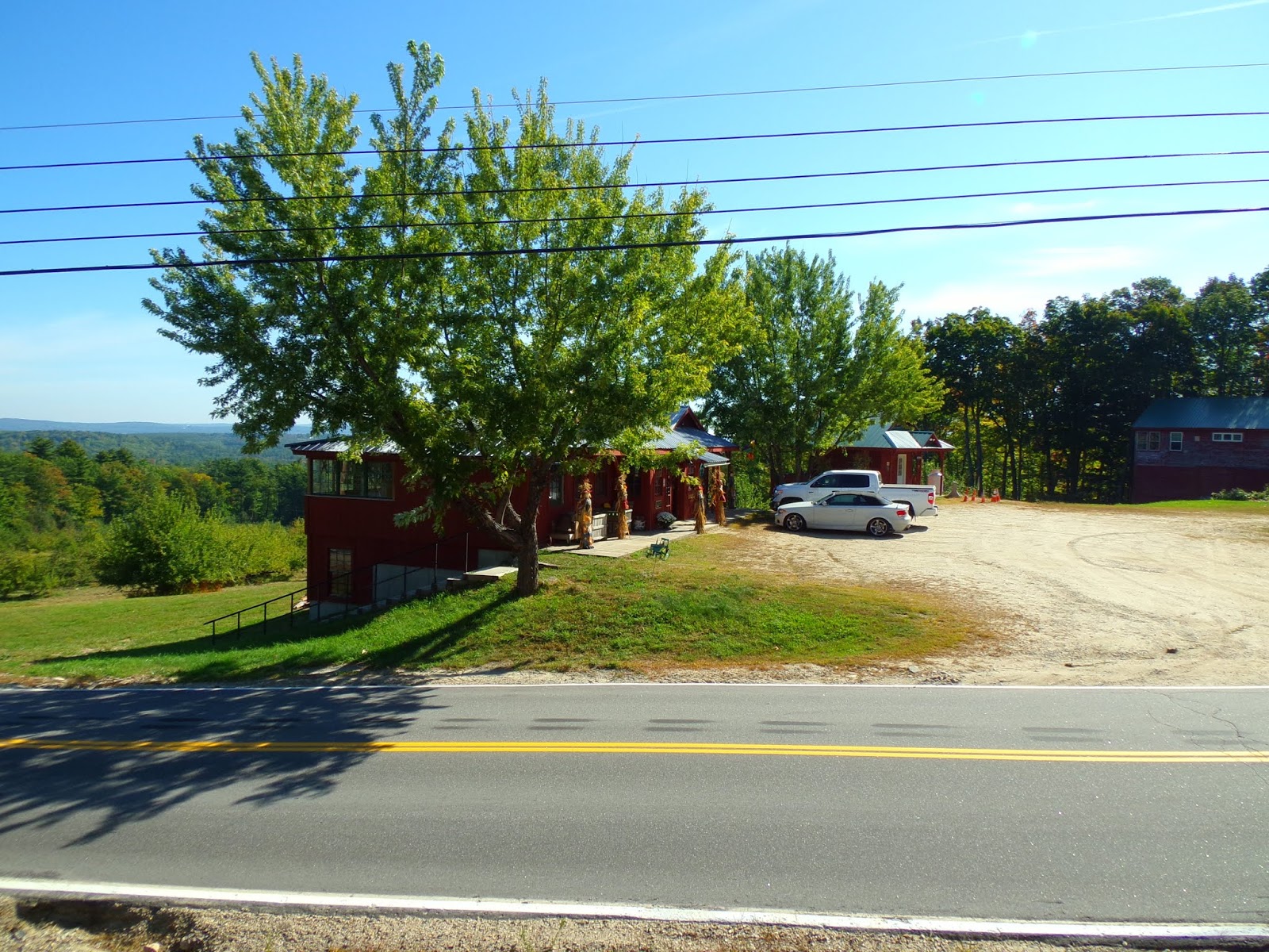 Orchard Hike - Apple Picking at Five Fields Farm, South Bridgton, Maine
