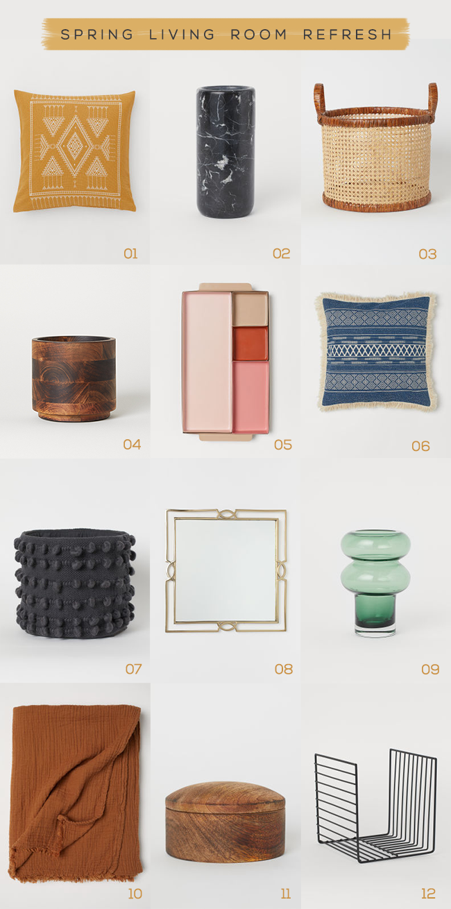 Bubby and Bean ::: Living Creatively: A Spring Living Room Refresh