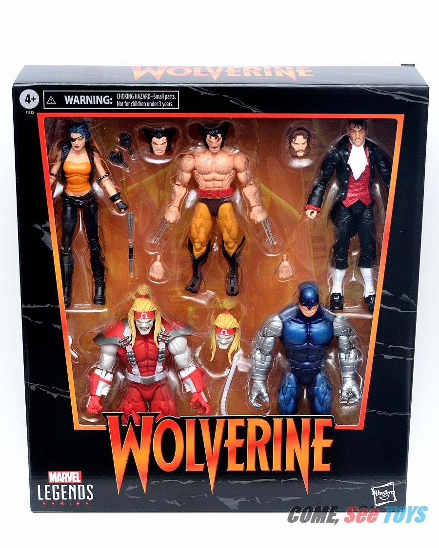 Come, See Toys: Marvel Legends Series Wolverine 5-pack Callisto