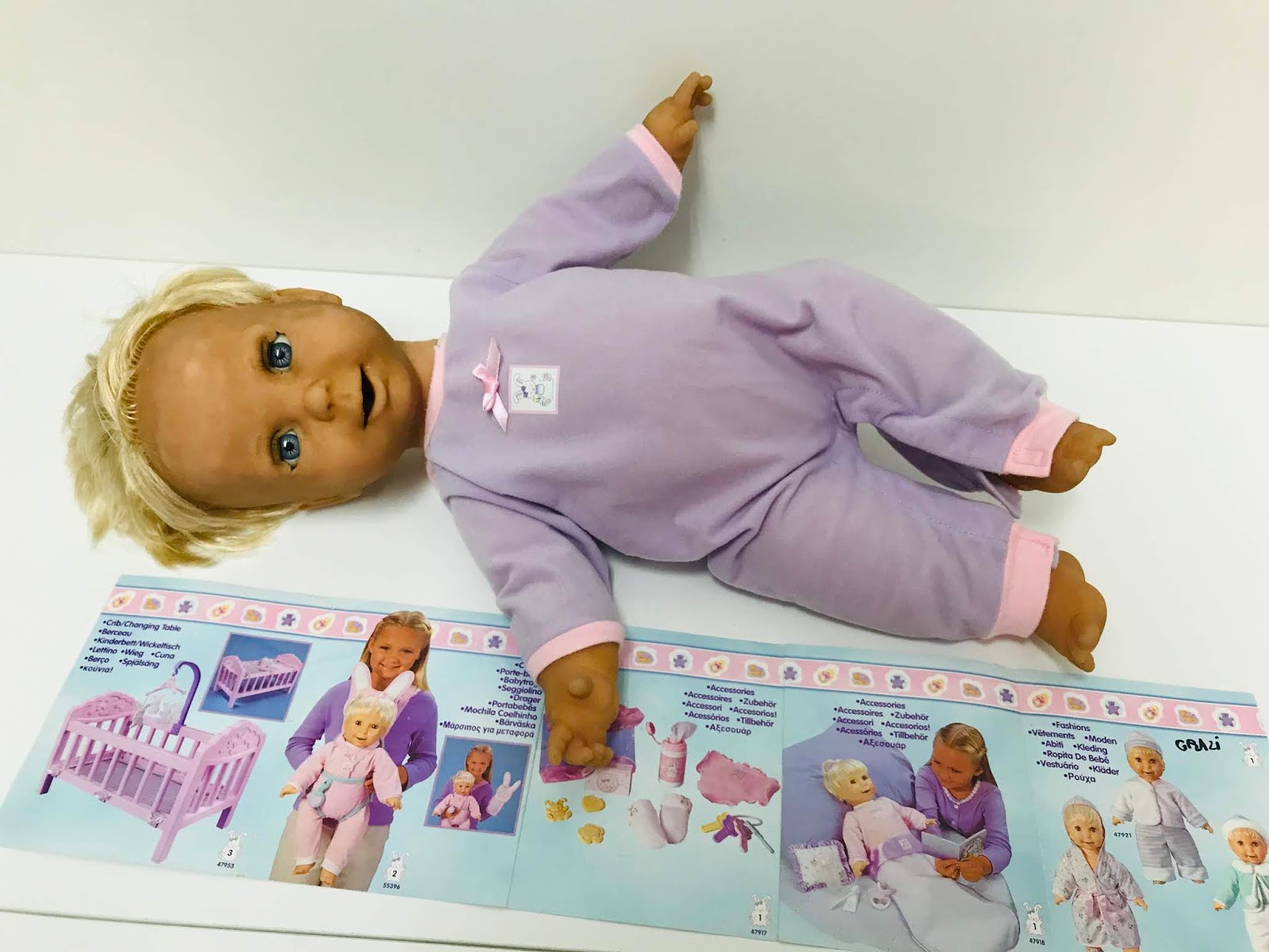 Ana Caldatto : Boneca Miracle Baby Mattel 2002