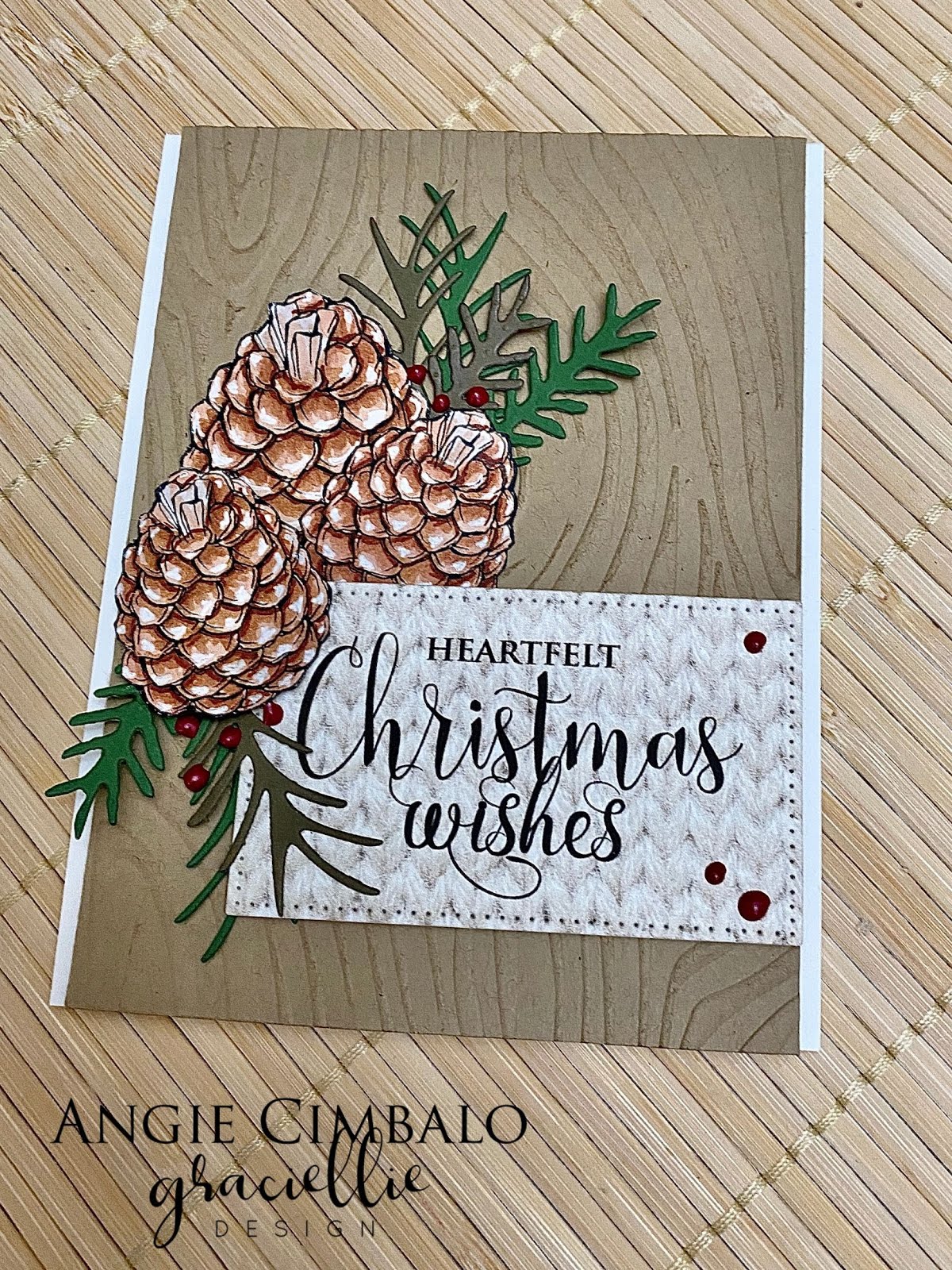 Cimbacreativefun: Heartfelt Christmas with Gracielle Design's Festive ...