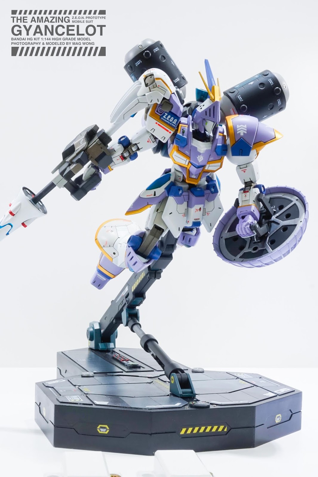 Custom Build: HGBF 1/144 "The Amazing" Gyancelot