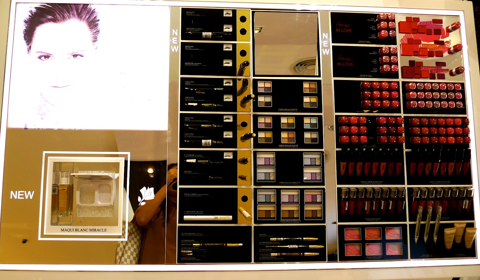 The New Lancome Counter at Shangri-La Mall