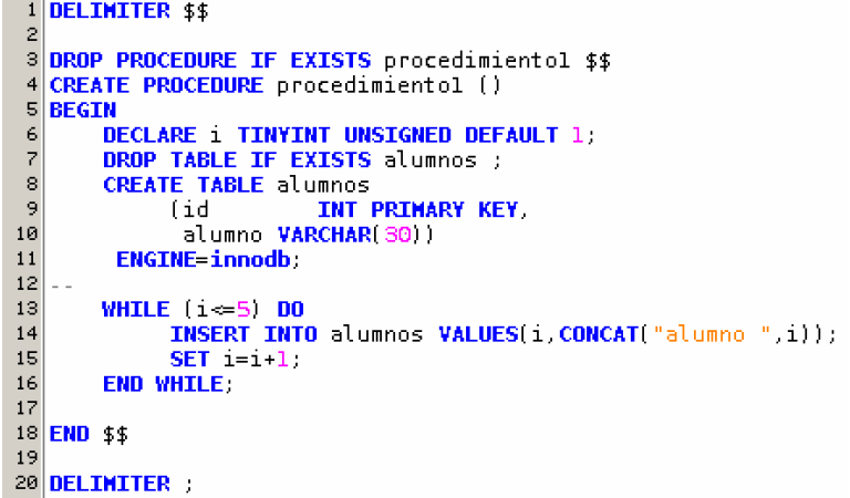Bases de datos. SQL programado (II) | Programando a pasitos