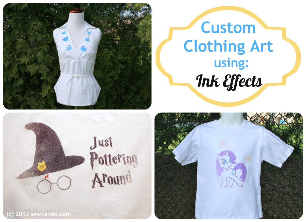 Sew Can Do Tutorial Make Your Own Custom Clothing Designs With Ink